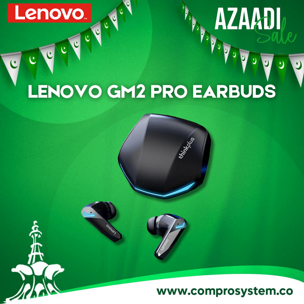 Lenovo ThinkPlus GM2 Pro Low Latency Gaming Headphones - Compro System