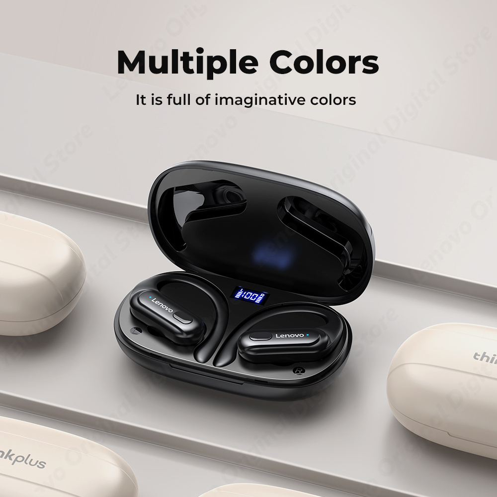 Lenovo XT60 Bluetooth 5.3 Noise Reduction Earhooks Headphone - Compro ...